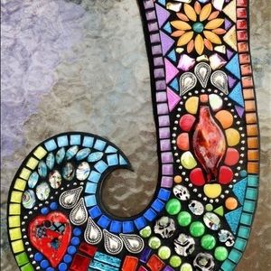 Other | Custom Bling Cups Mosaic Tile Custom Letters | Poshmark